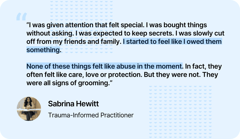 Recognize Grooming in the Workplace Before It Escalates