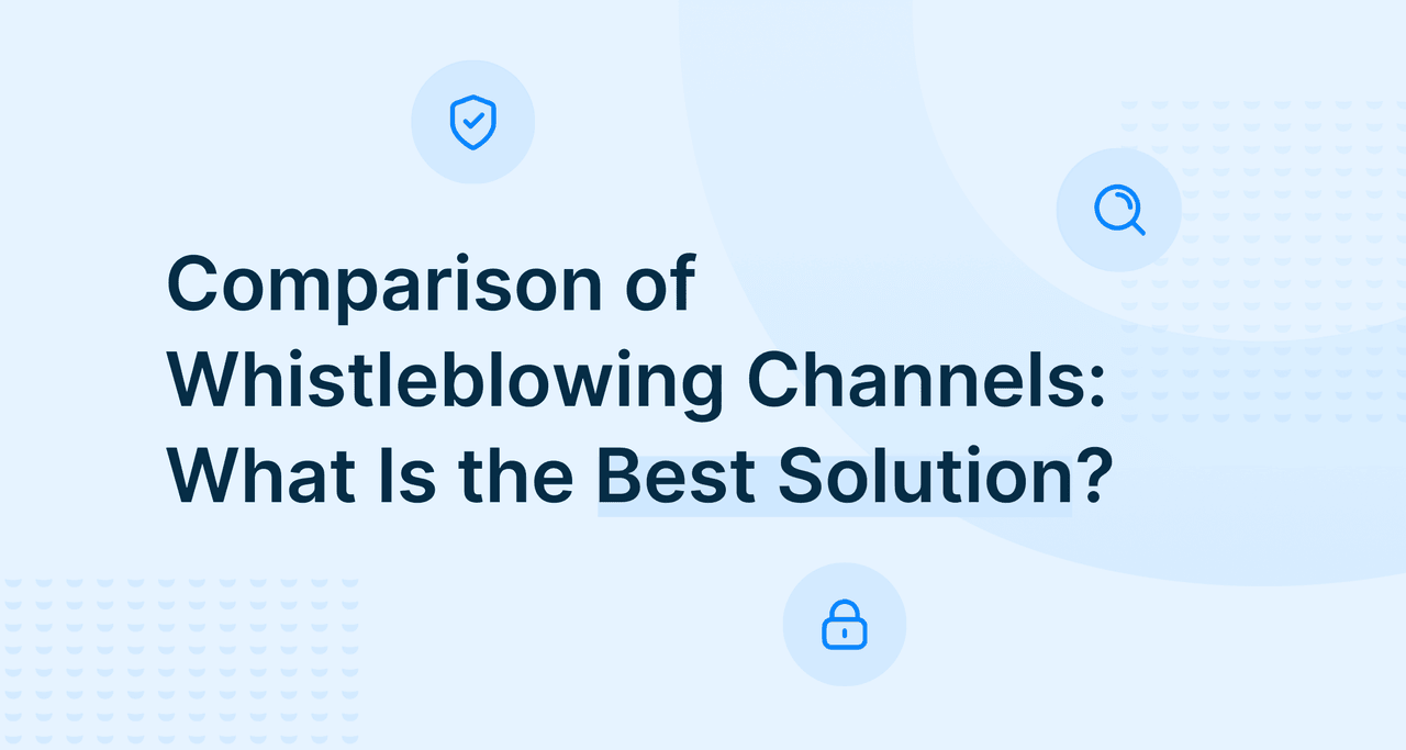 How to Pick the Best Whistleblower Channel - Reporting Channel Guide ...